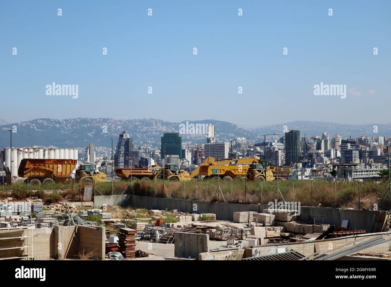 Beirut port to rebuild hi-res stock photography and images - Alamy