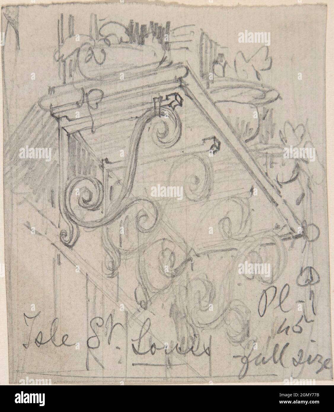 Curved metal brackets supporting hi-res stock photography and images ...