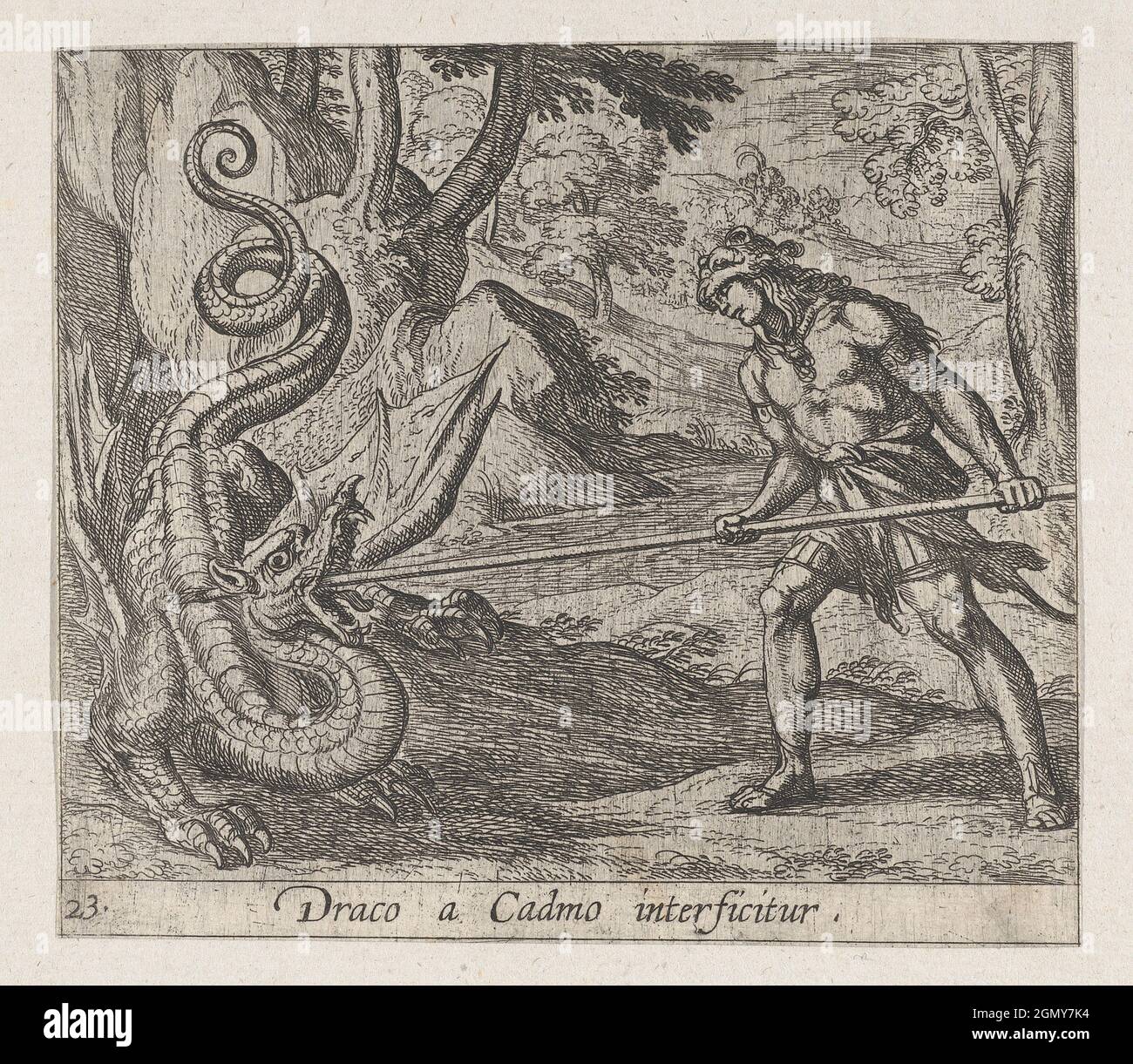 Cadmus serpent hi-res stock photography and images - Alamy