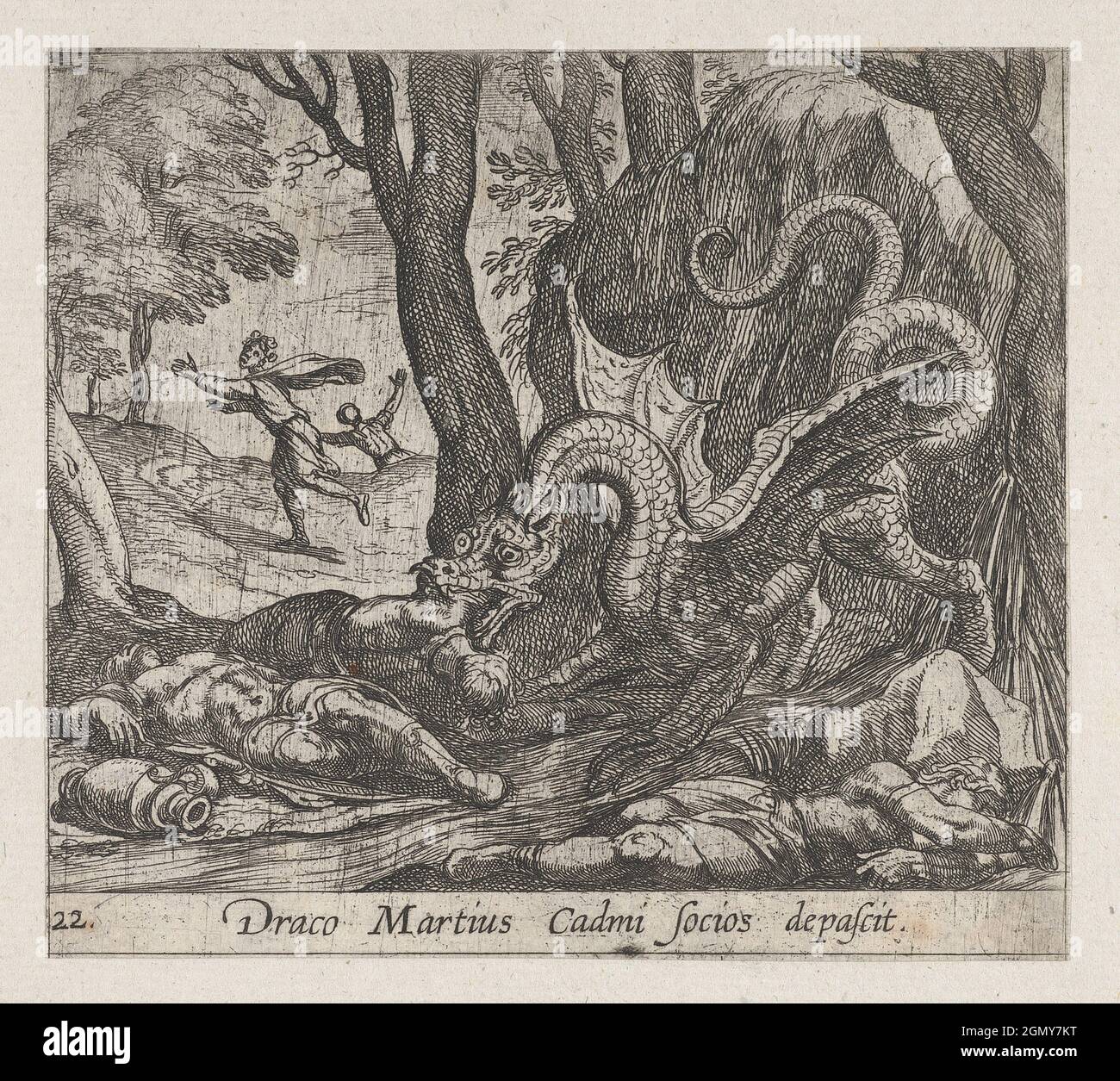 Cadmus serpent hi-res stock photography and images - Alamy