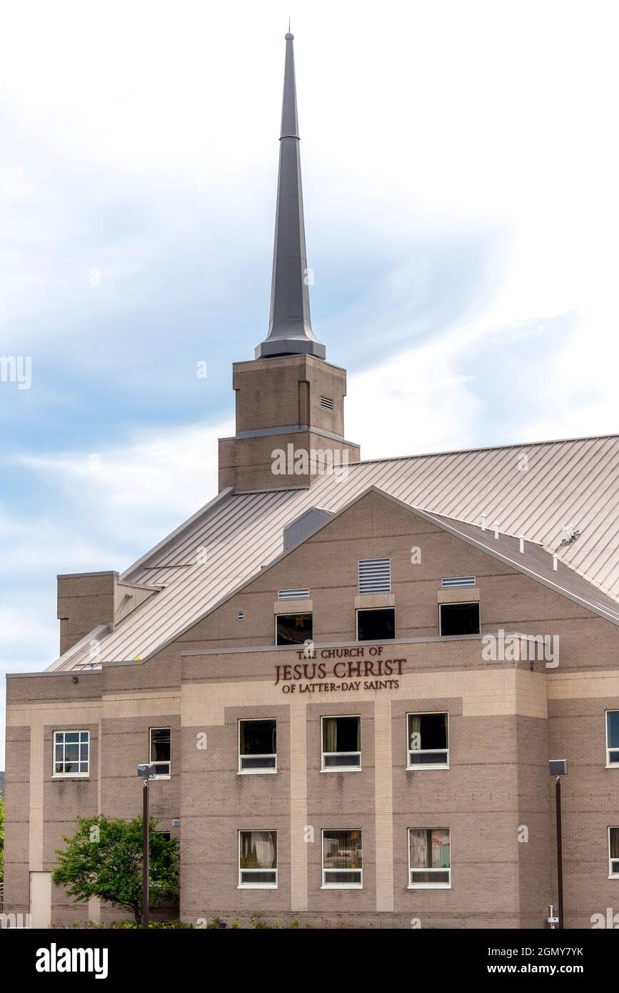 Exterior building architecture of the Church of Jesus Christ of Latter ...