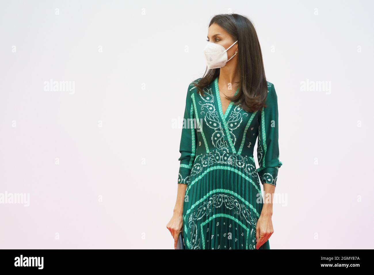 Madrid, Spain. 21st Sep, 2021. Letizia Ortiz Rocasolano Queen of Spain ...