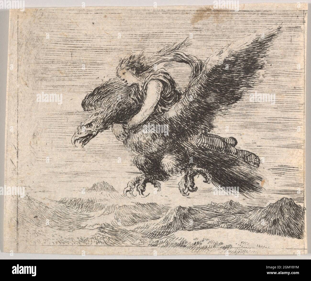 Ganymede etching hi-res stock photography and images - Alamy