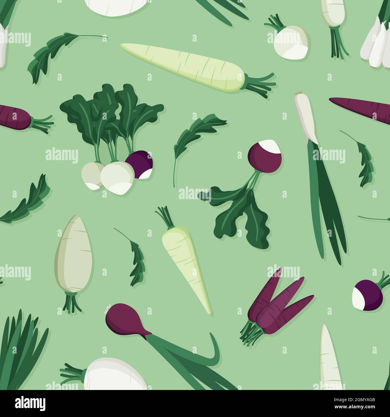 Green vegetables background Stock Vector Images - Alamy