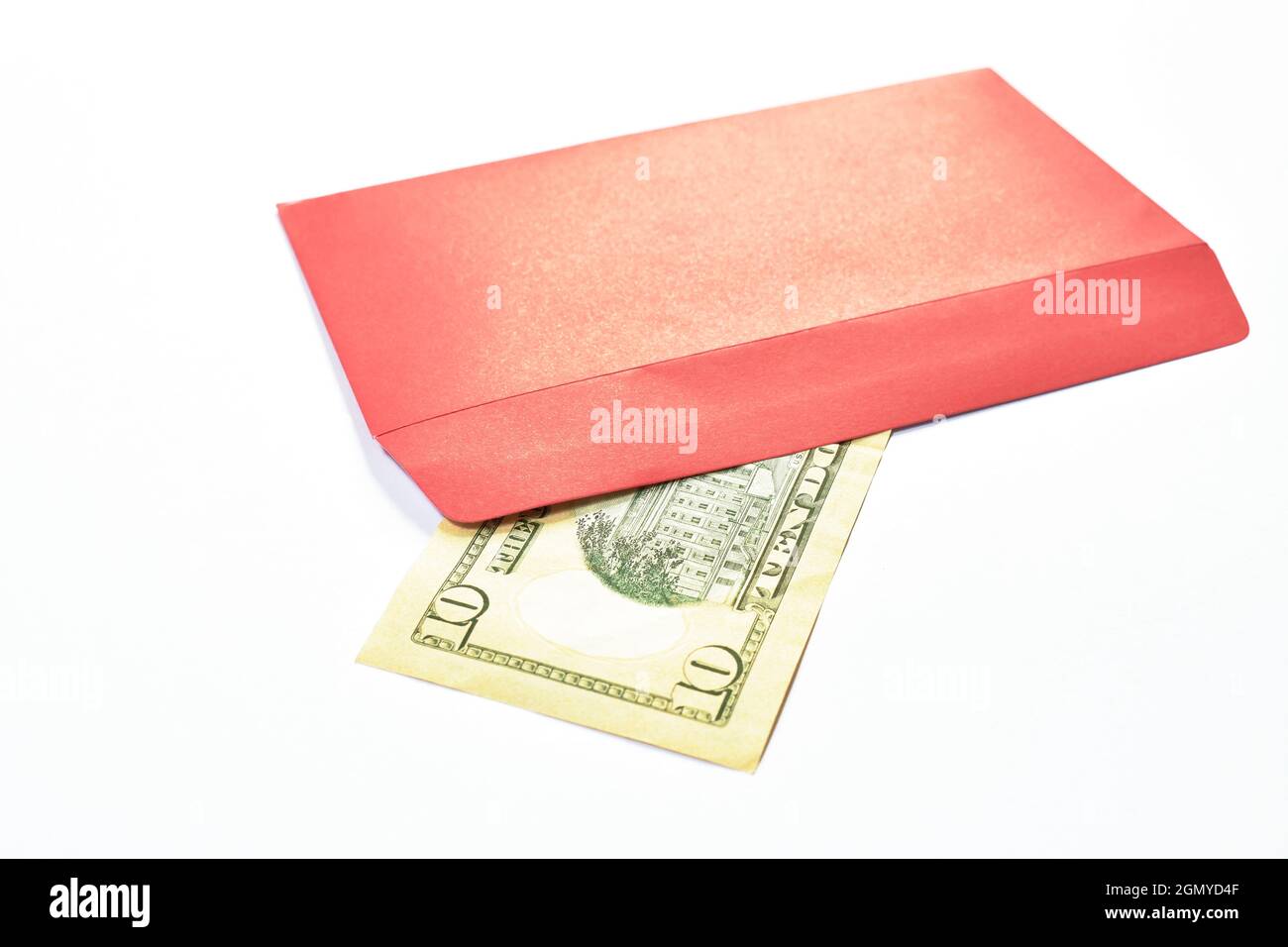 red envelope for reward youth in Chinese new year festival with ten US ...