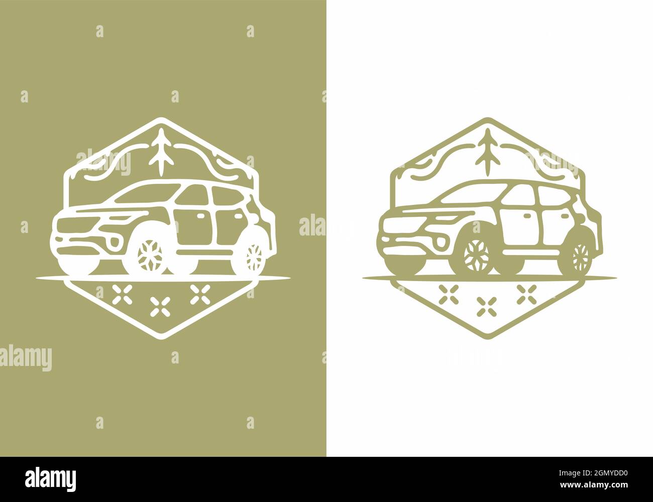 Line art illustration of car design Stock Vector Image & Art - Alamy