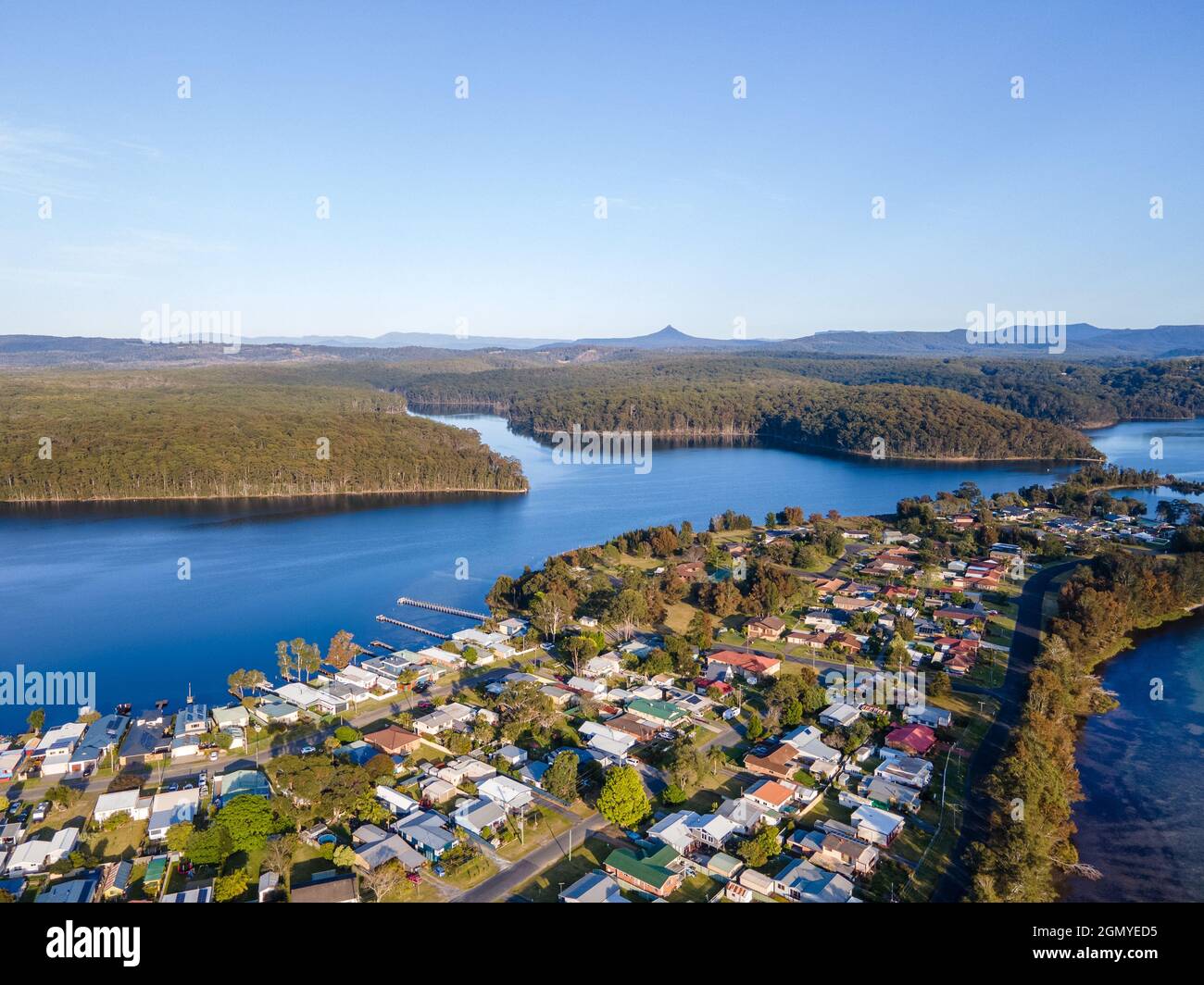 Burrill Lake bridge, South Coast, NSW, Australia Stock Photo - Alamy