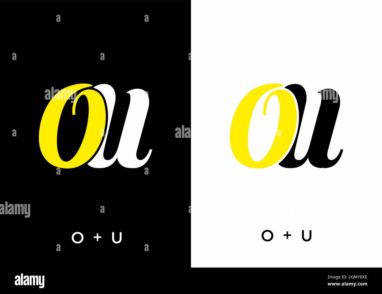 Ou symbol Stock Vector Images - Alamy