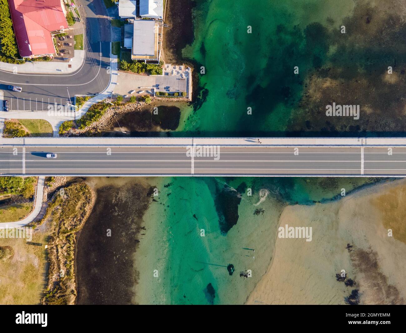 Burrill Lake bridge, South Coast, NSW, Australia Stock Photo - Alamy
