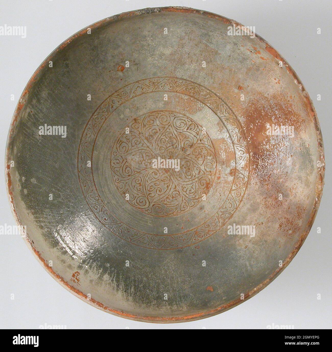 Bowl with Ornamented Rosette. Date: 11th-13th century; Geography: Made ...