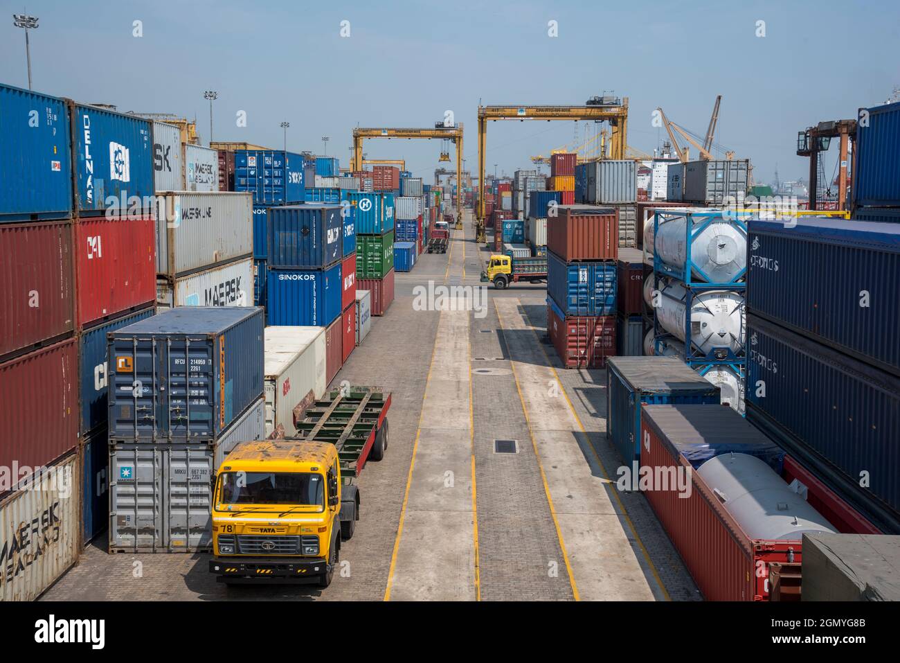Chittagong Port Activity. Chittagong port activities Stock Photo - Alamy