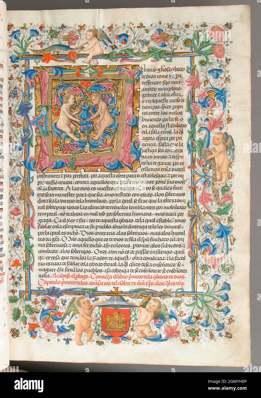 Spanish Translation of Saint Augustine´s City of God. Artist: Cano de ...