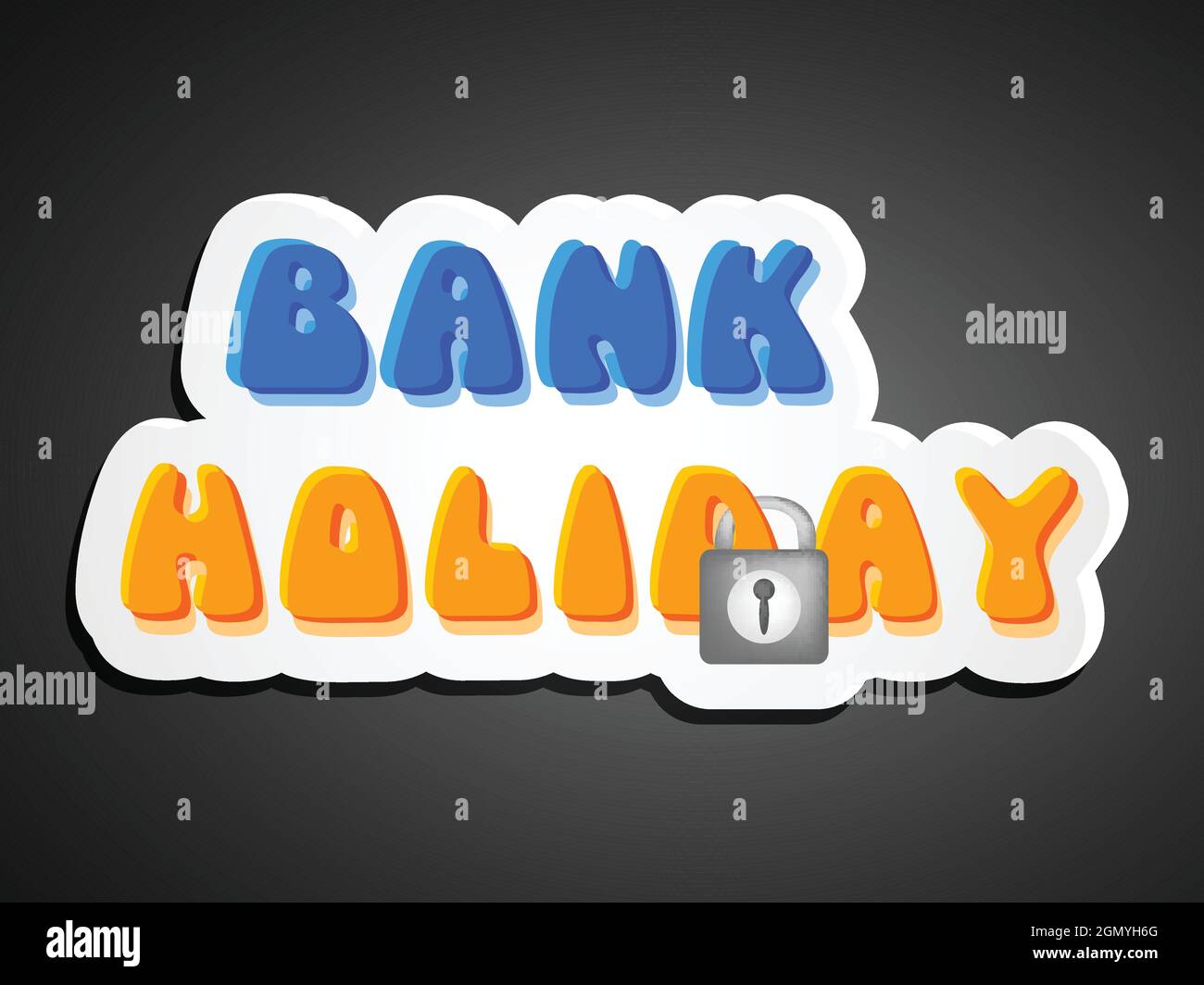 Bank holiday Stock Vector Images - Alamy