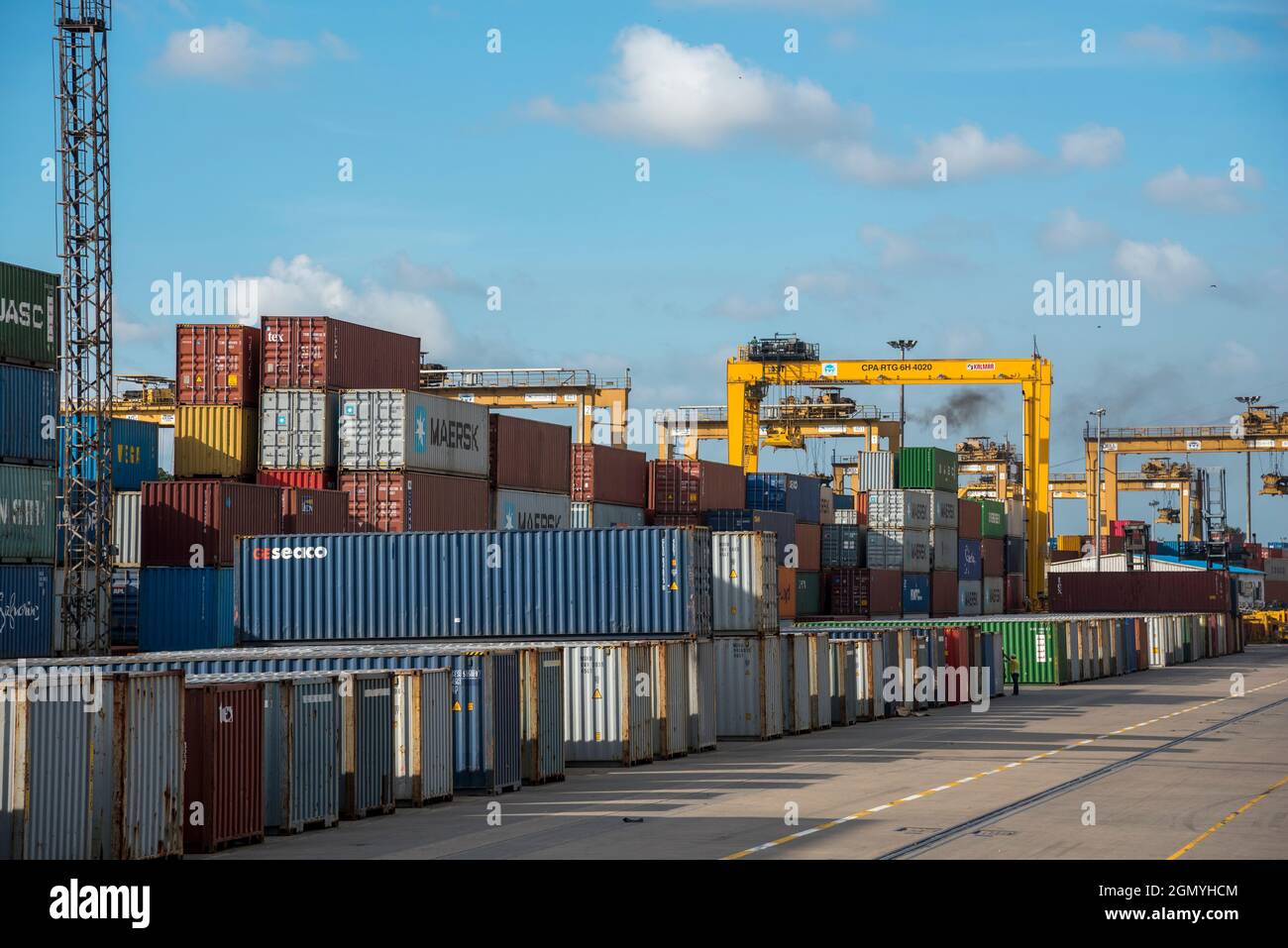Chittagong Port Activity. Chittagong port activities Stock Photo - Alamy