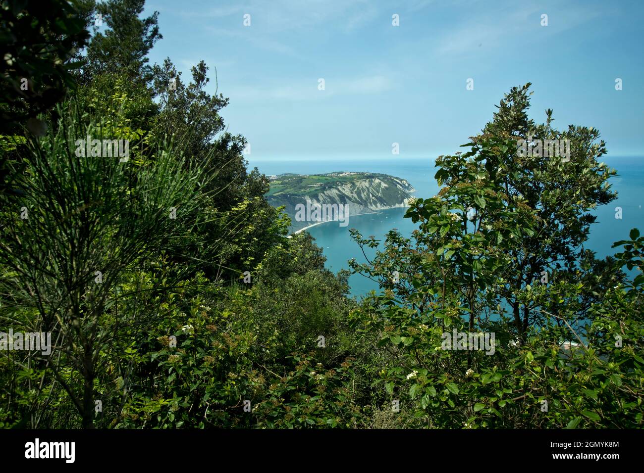 Monte Conero National Park, View from the Pian Grande, Ancona, Marche ...
