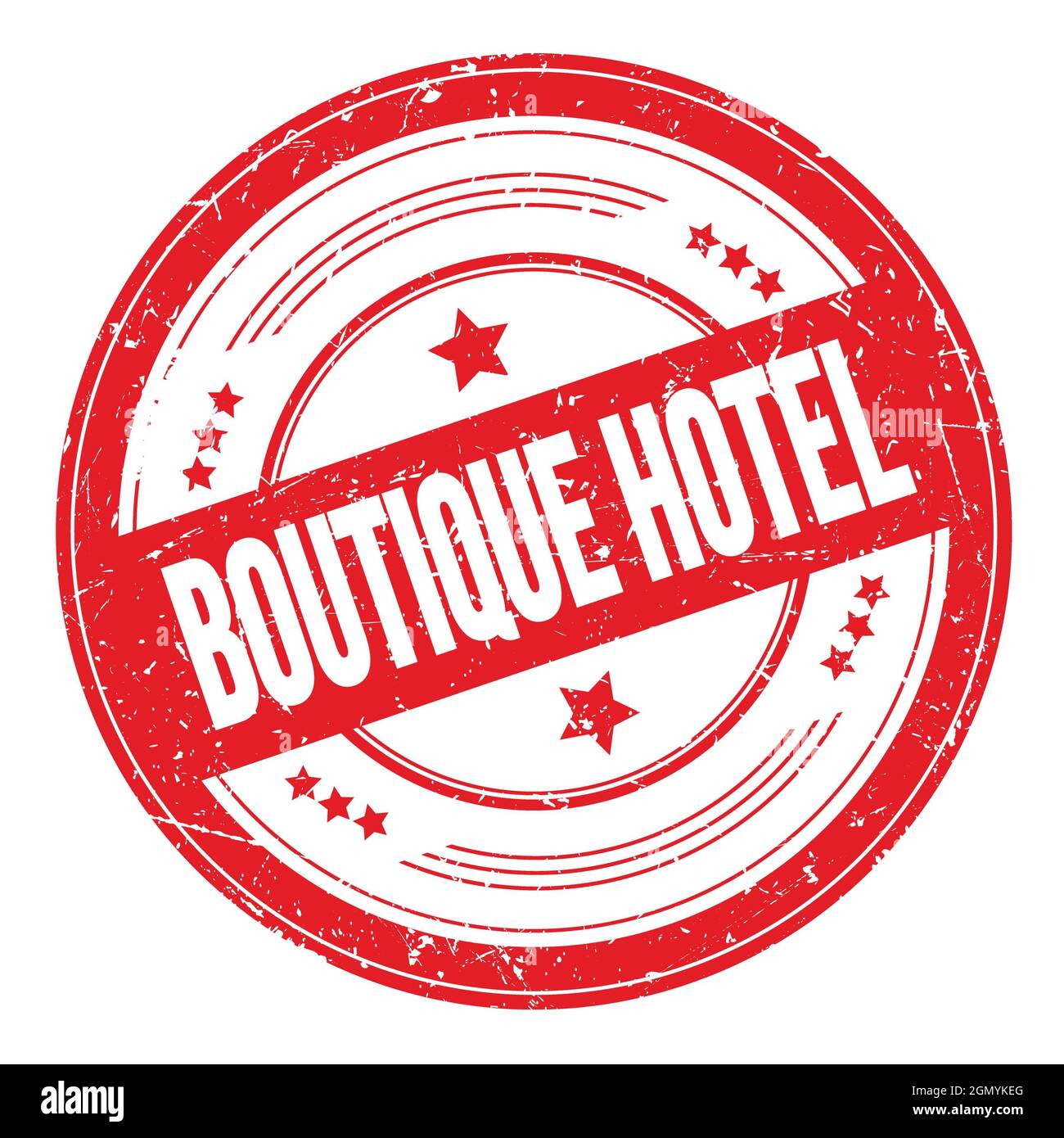 Boutique hotel stamp Cut Out Stock Images & Pictures - Alamy