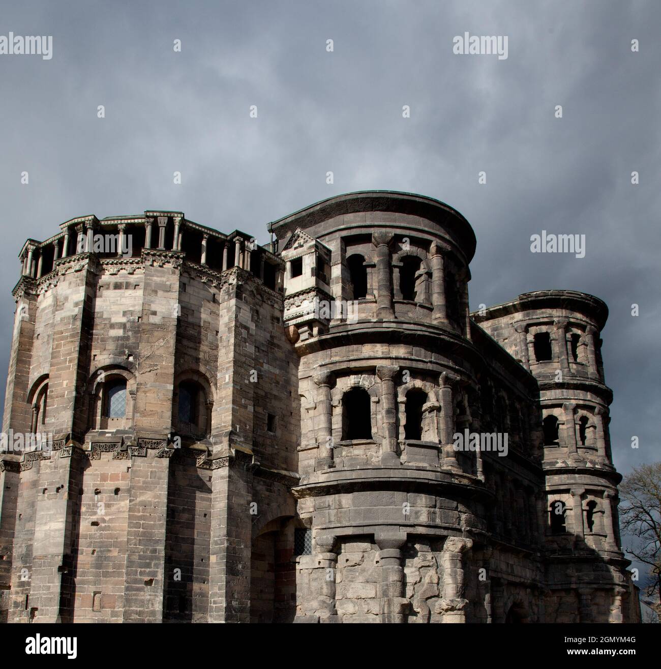 Black Gate in the historic town of Trier in Germany Stock Photo - Alamy