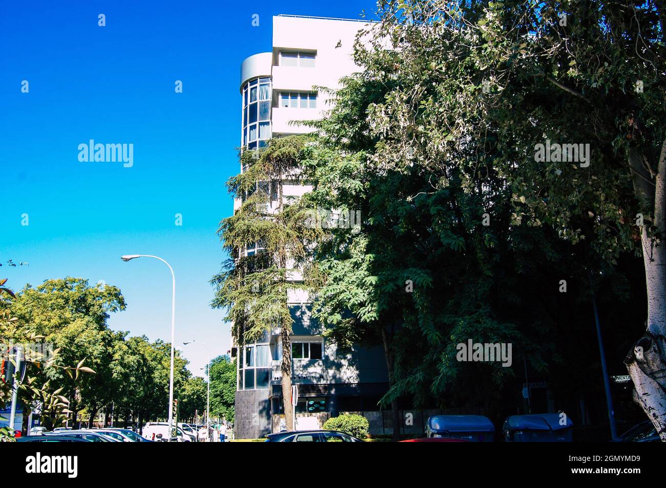Seville Spain September 18, 2021 Building located in the city of ...