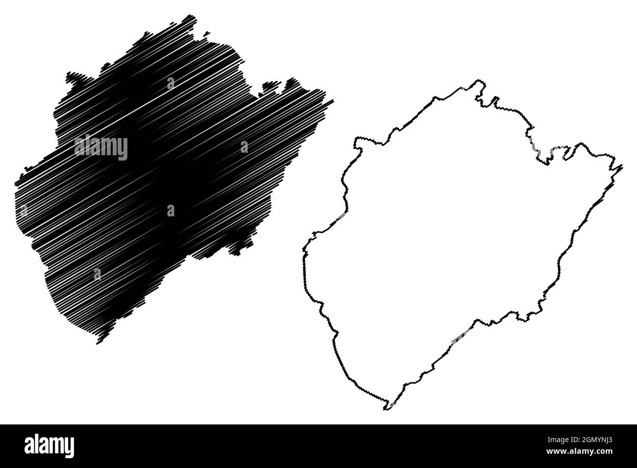 Budgam district (Jammu and Kashmir union territory, Republic of India ...