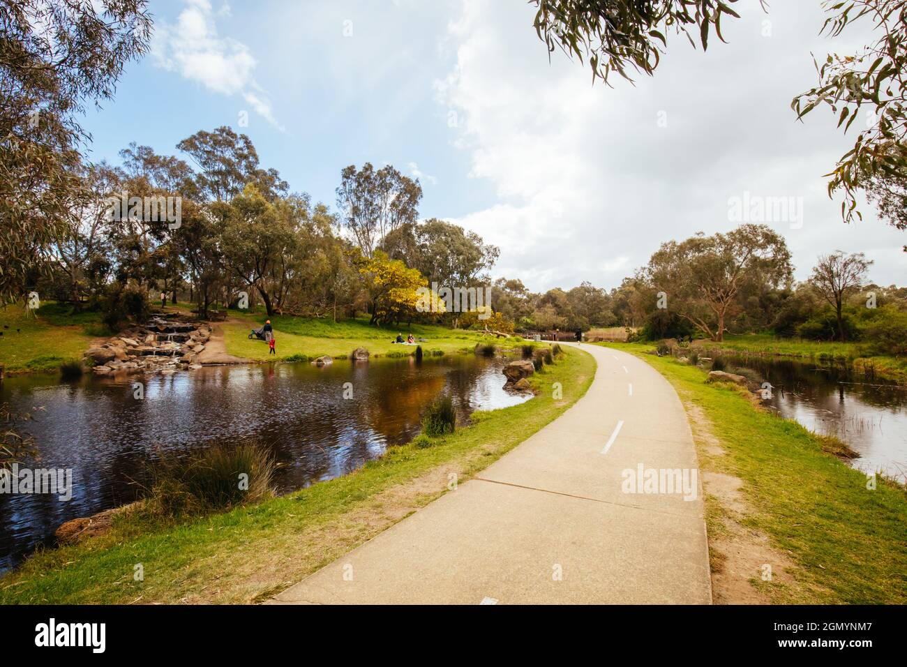 Darebin Parklands in Melbourne Australia Stock Photo - Alamy