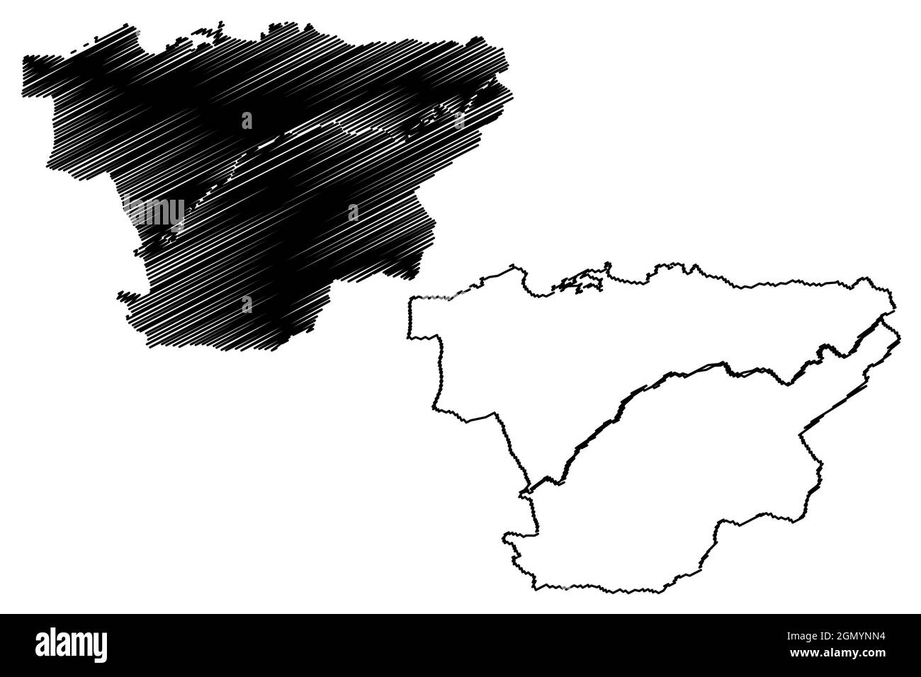 Burhanpur district (Madhya Pradesh State, Indore division, Republic of ...