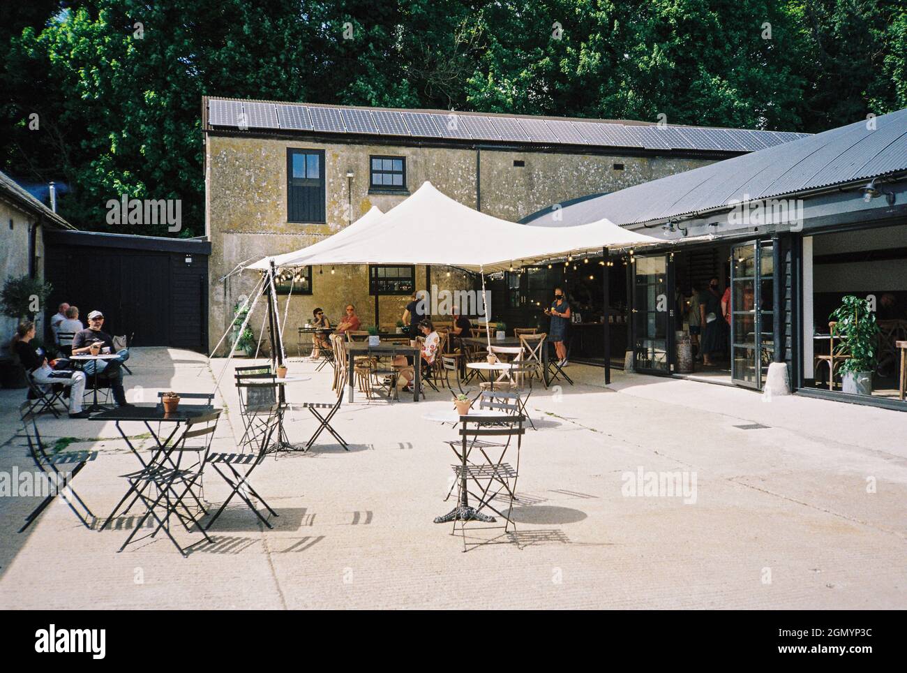 The Yard café, Chilton Manor Farm, Chilton Candover, Alresford Stock ...