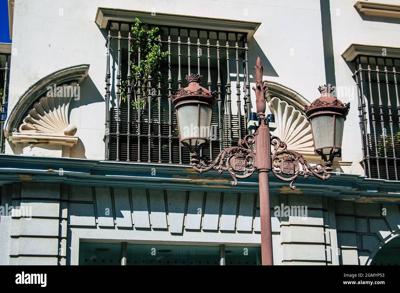 Seville Spain September 18, 2021 Building located in the city of ...