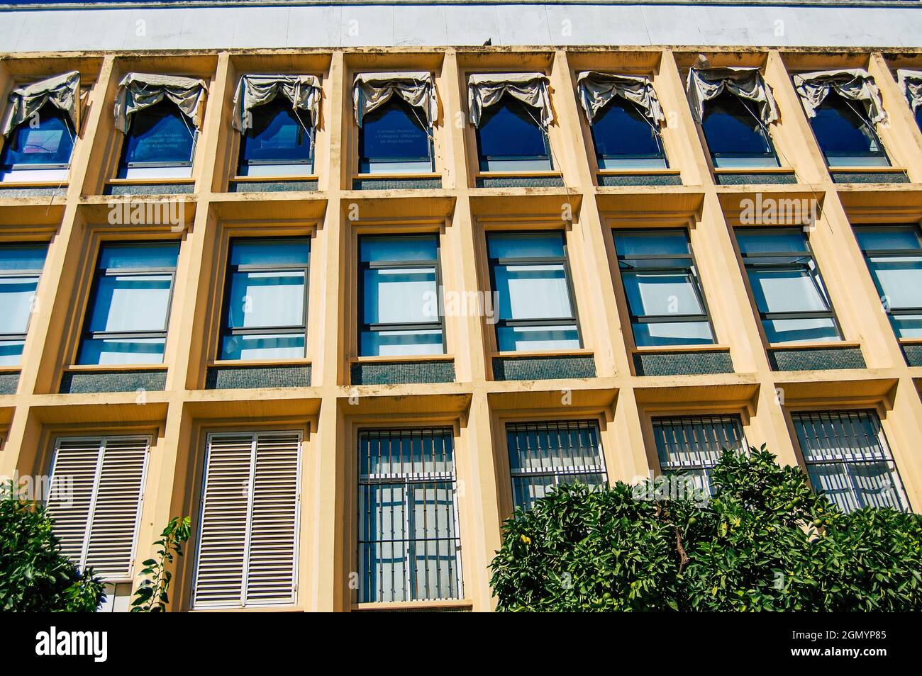 Seville Spain September 18, 2021 Building located in the city of ...