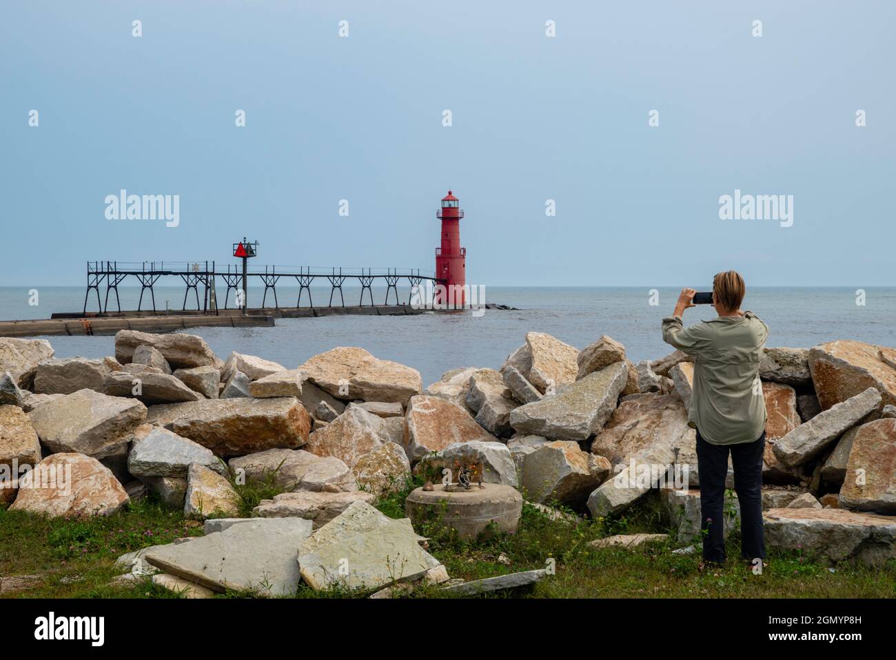 Algoma lighthouse hi-res stock photography and images - Alamy