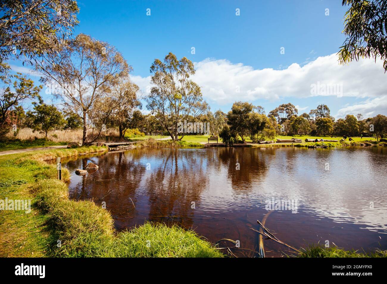 Darebin Parklands in Melbourne Australia Stock Photo - Alamy
