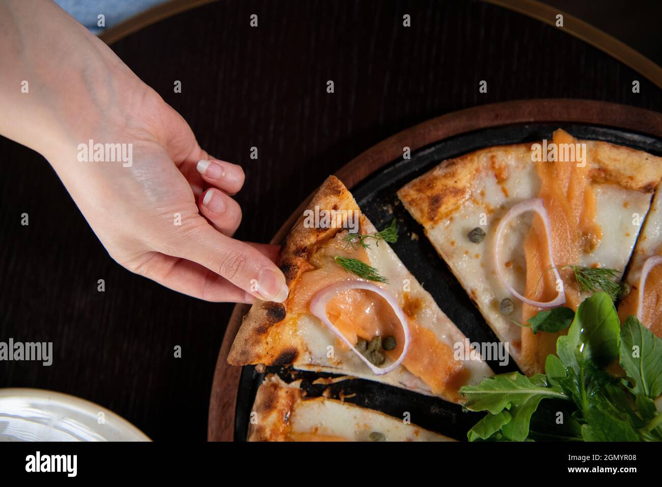 Pastry oven food cheese pizza manouche. Lebanese food.Turkish version ...