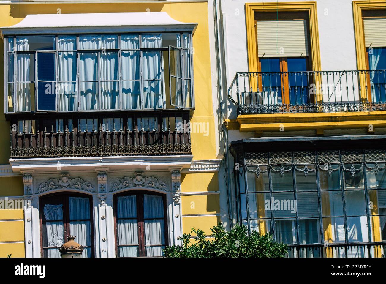 Seville Spain September 18, 2021 Building located in the city of ...