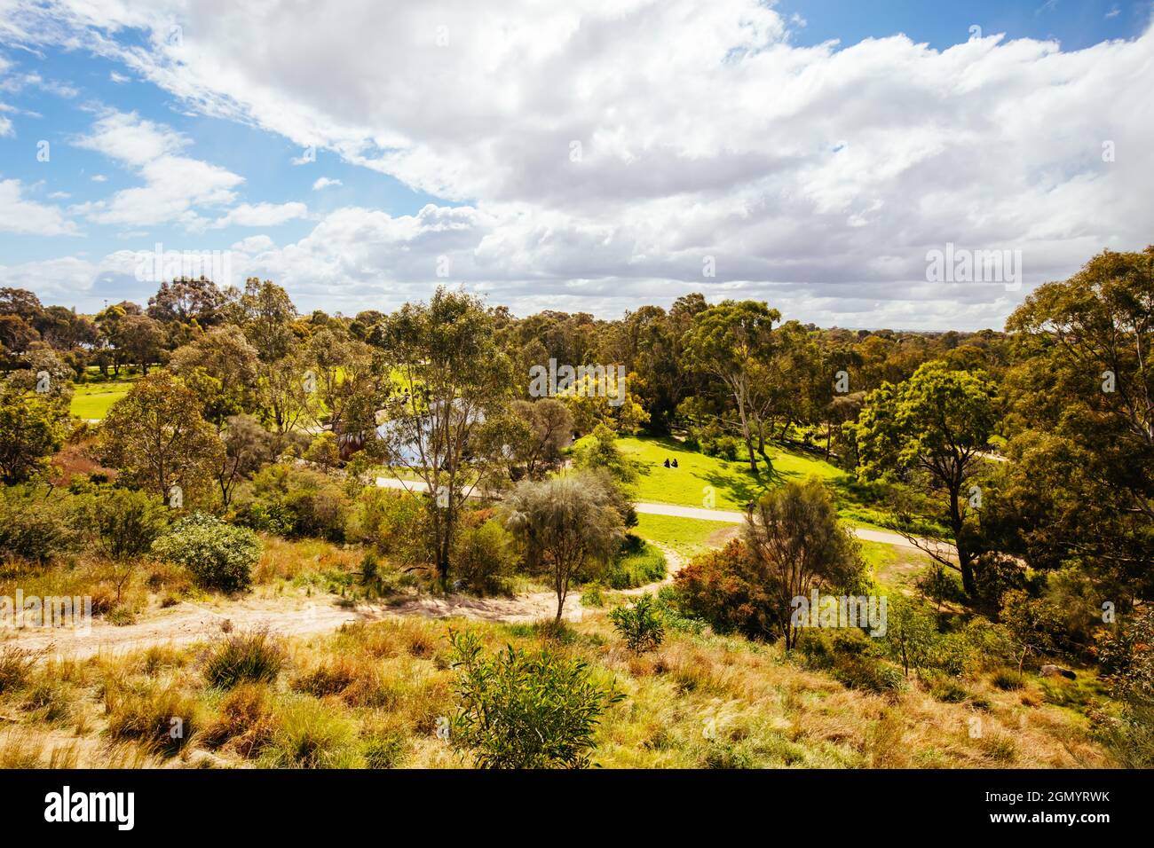 Darebin Parklands in Melbourne Australia Stock Photo - Alamy