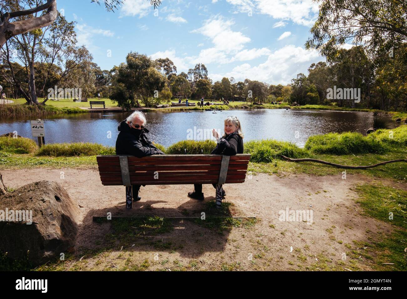 Darebin Parklands in Melbourne Australia Stock Photo - Alamy