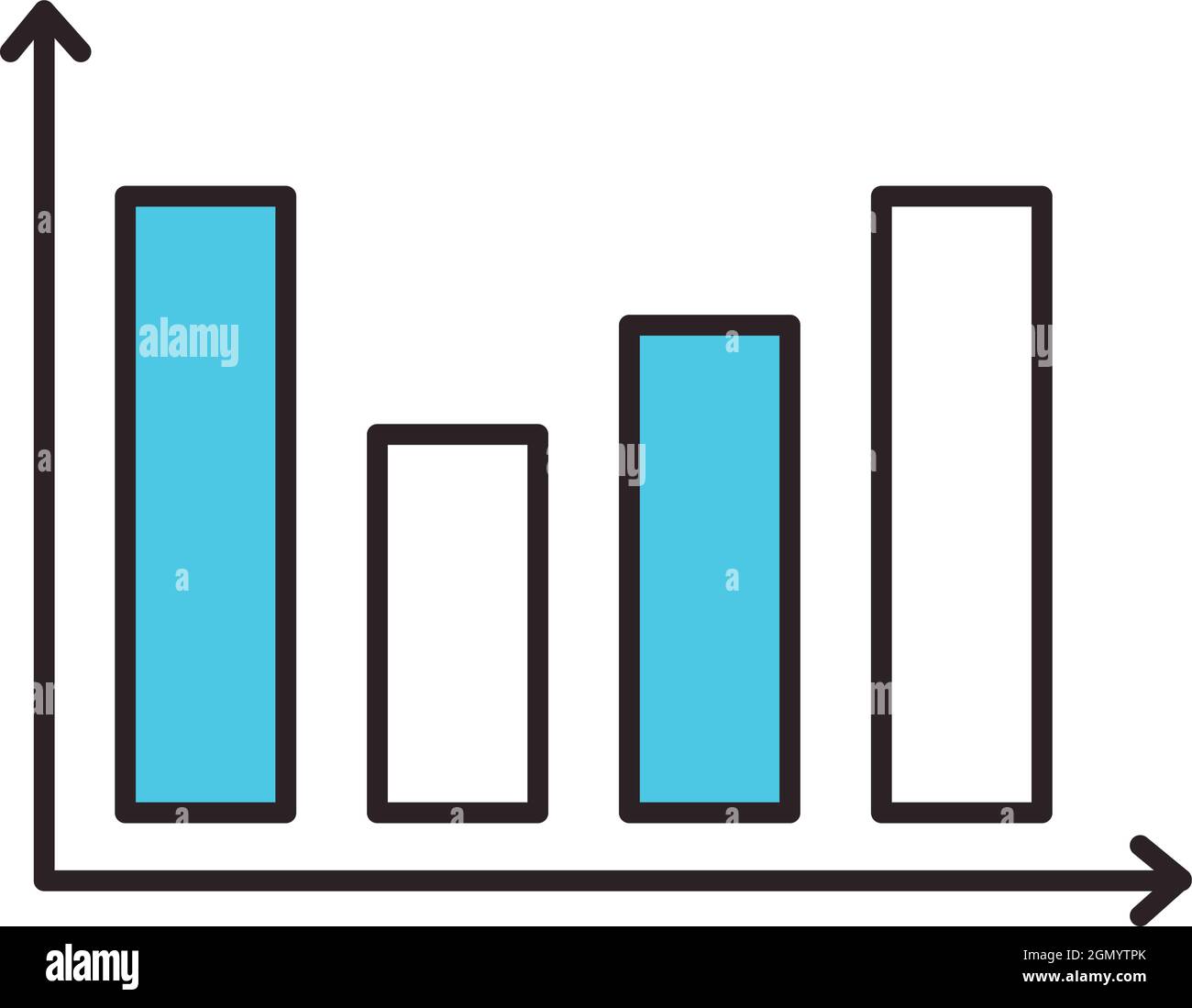 business statistics graph Stock Vector Image & Art - Alamy