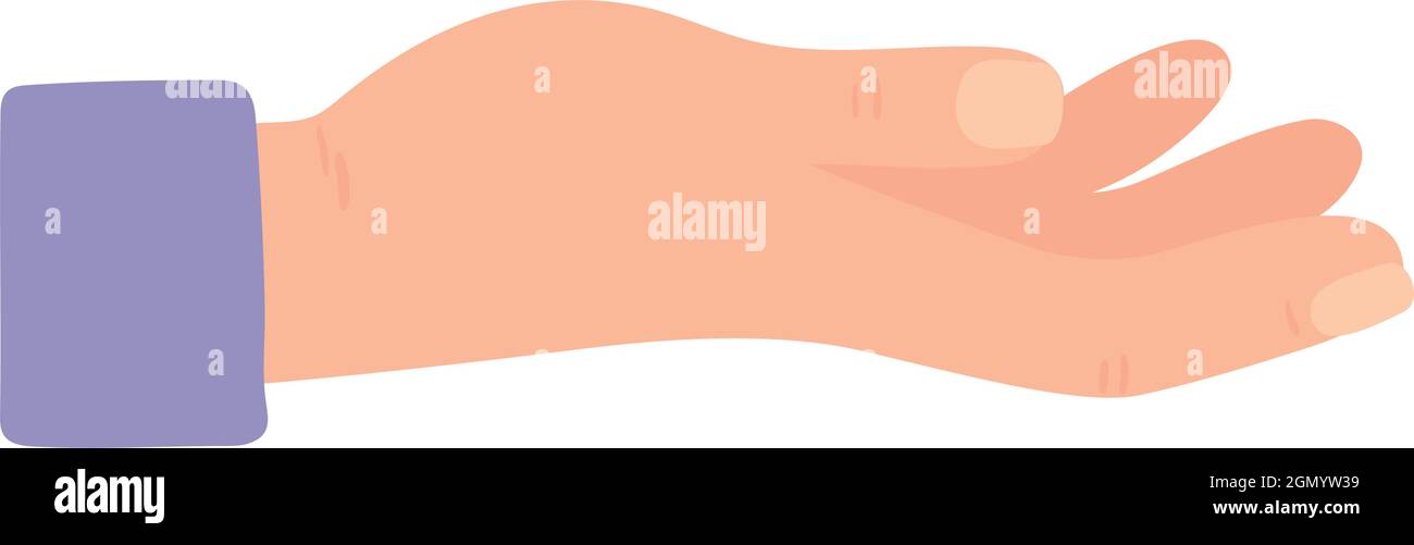 hand receiving gesture Stock Vector Image & Art - Alamy