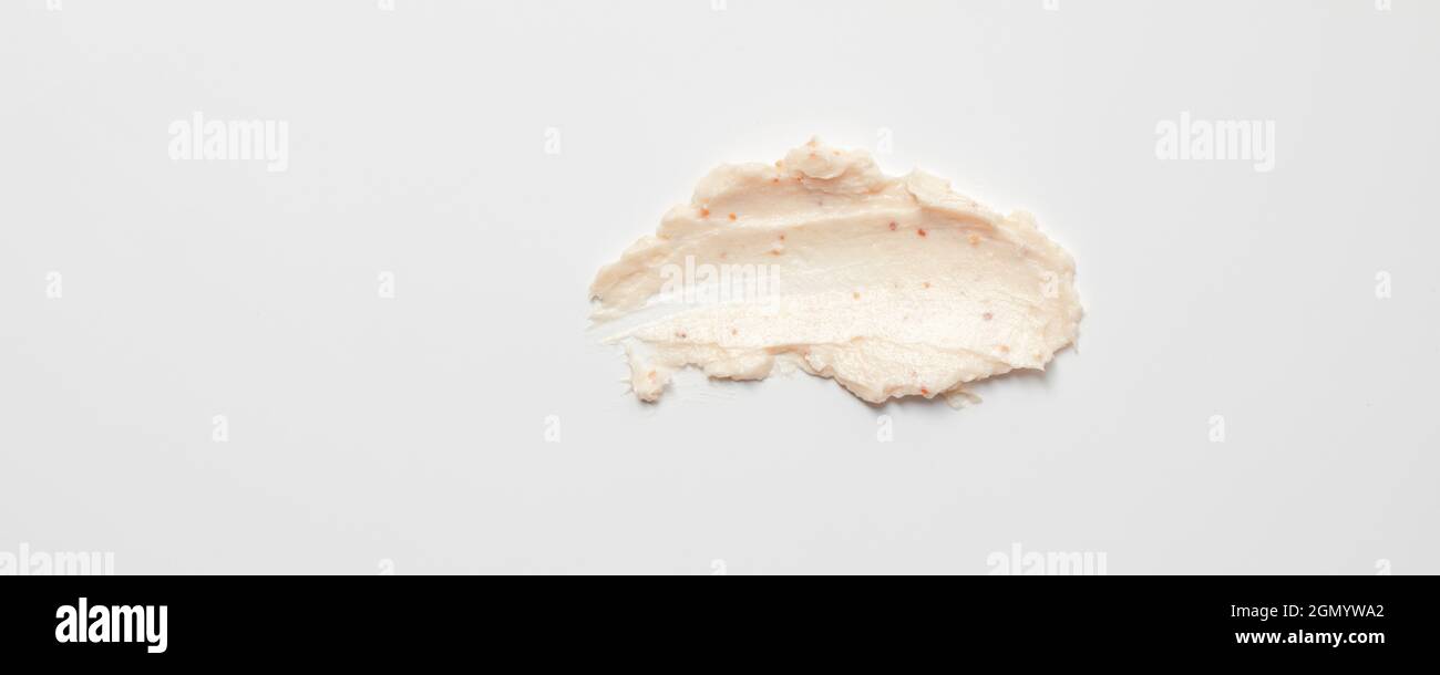 Face cream scrub texture background. Exfoliating skin care product ...