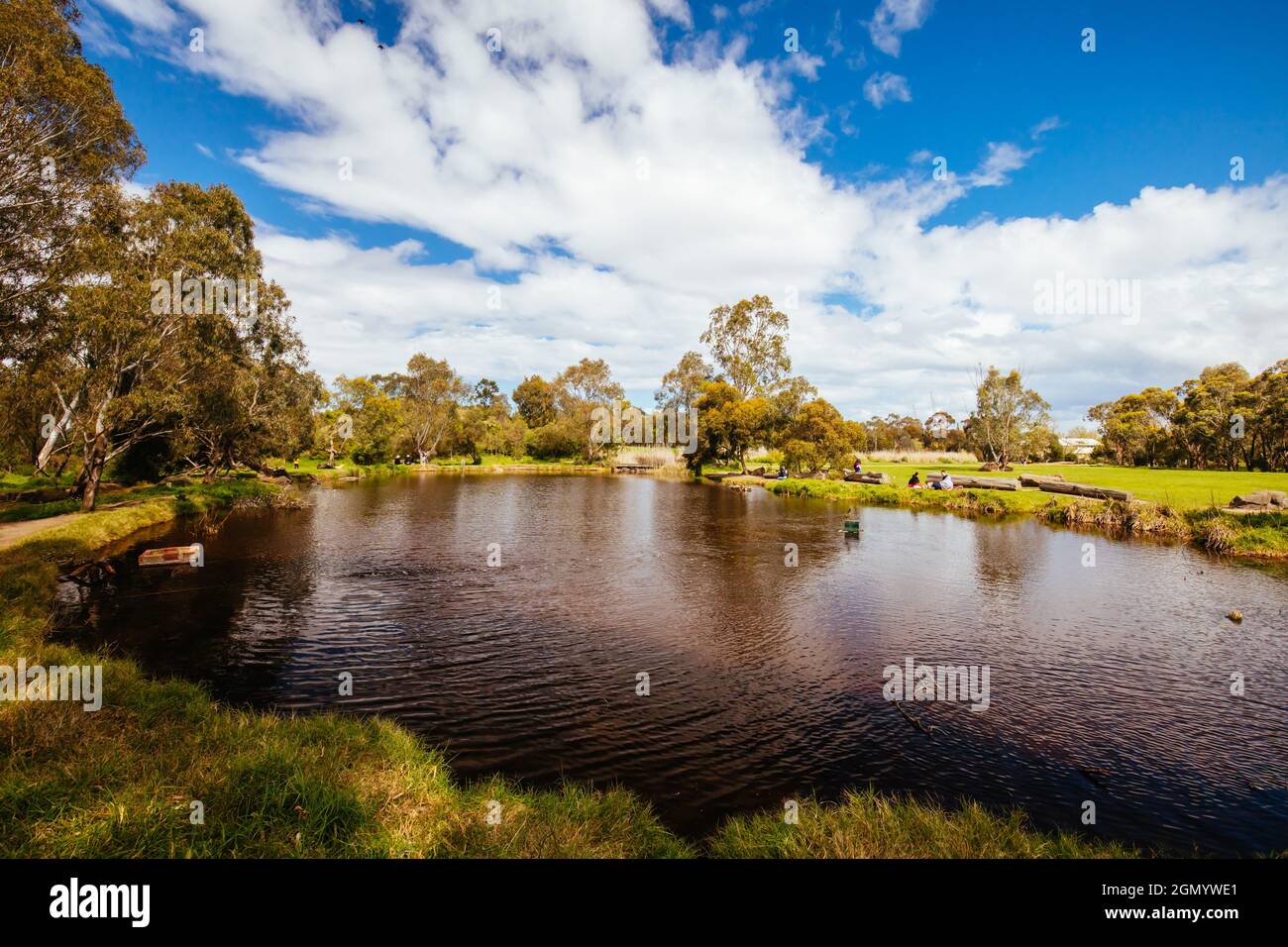 Darebin Parklands in Melbourne Australia Stock Photo - Alamy
