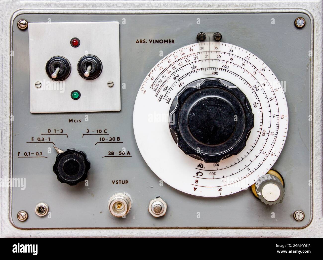 Eletronic device - old electrical measuring equipment for measuring ...
