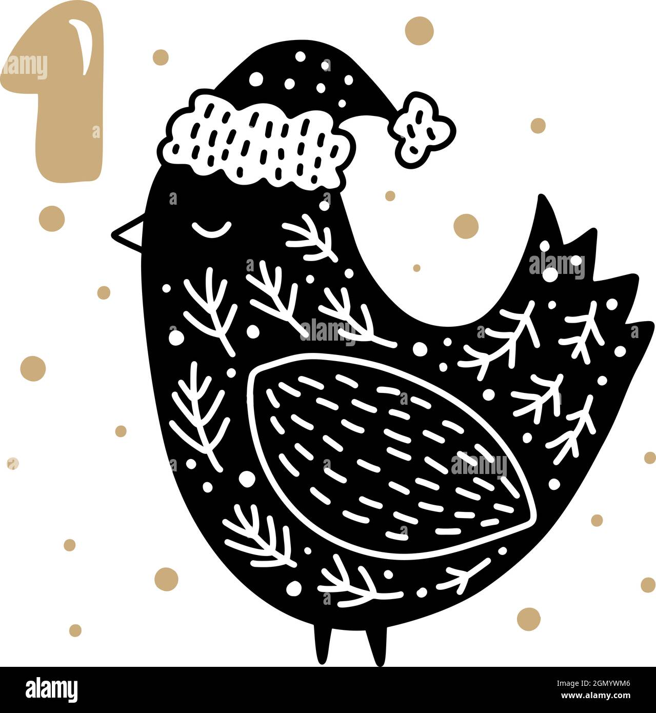 December first advent in Stock Vector Images - Alamy