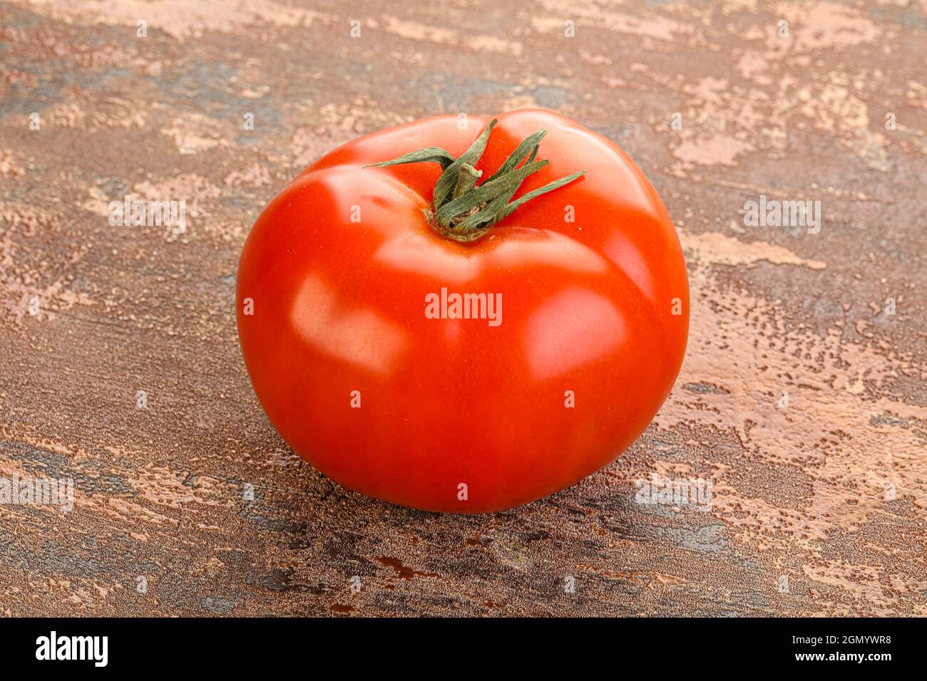 Red ripe big juicy tomato isolated Stock Photo - Alamy