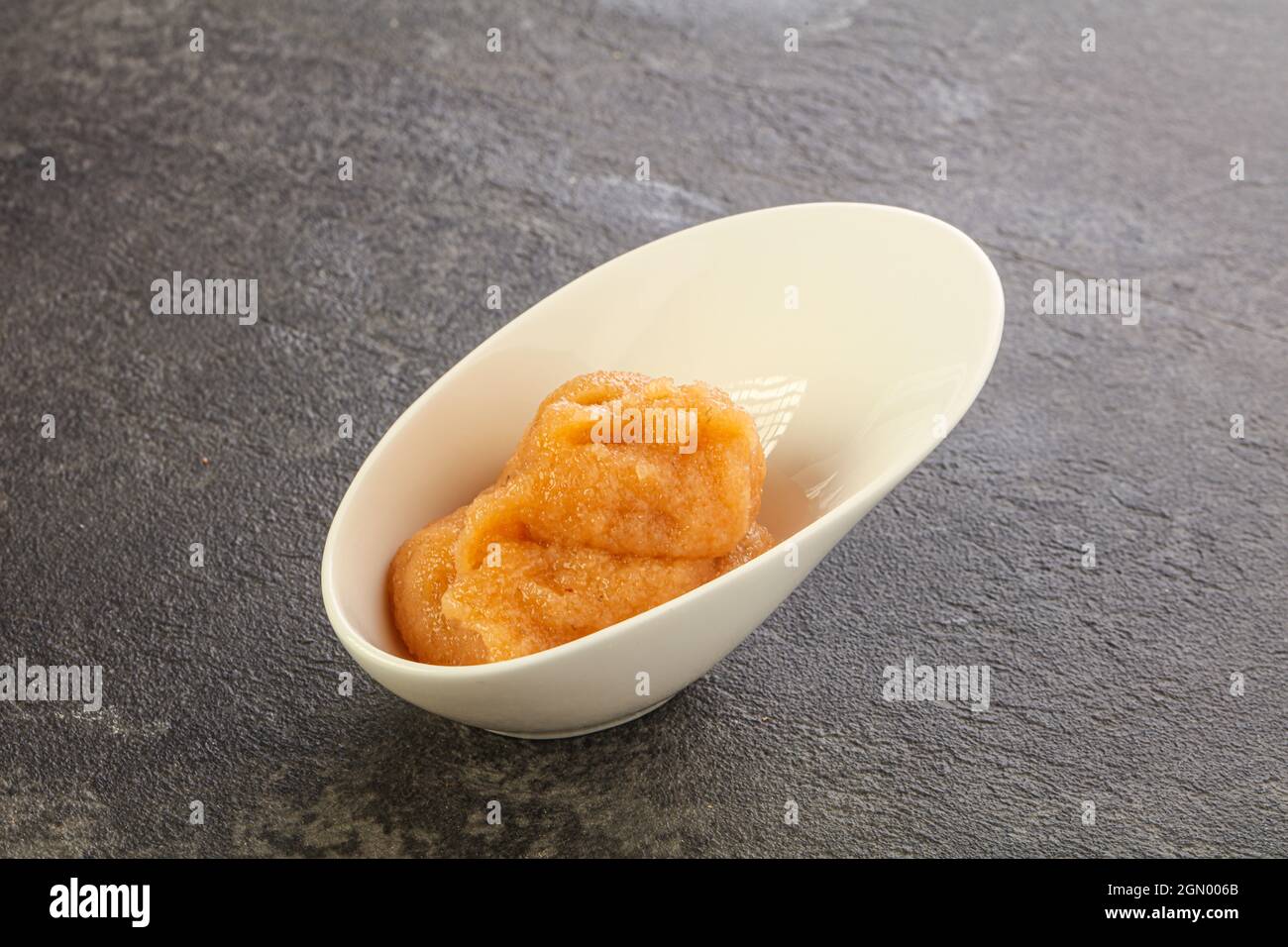 Delicous superfood - cod fish caviar snack Stock Photo - Alamy