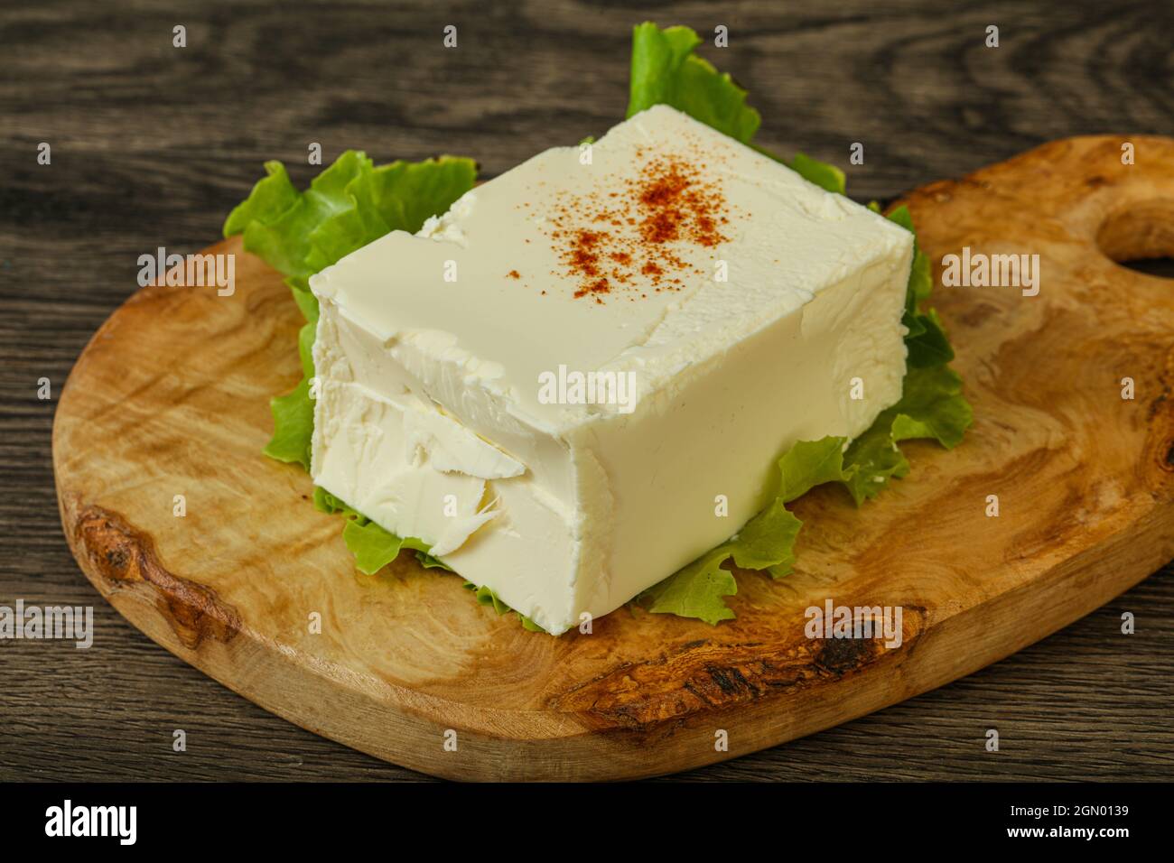 Greek traditional soft feta dairy cheese Stock Photo - Alamy