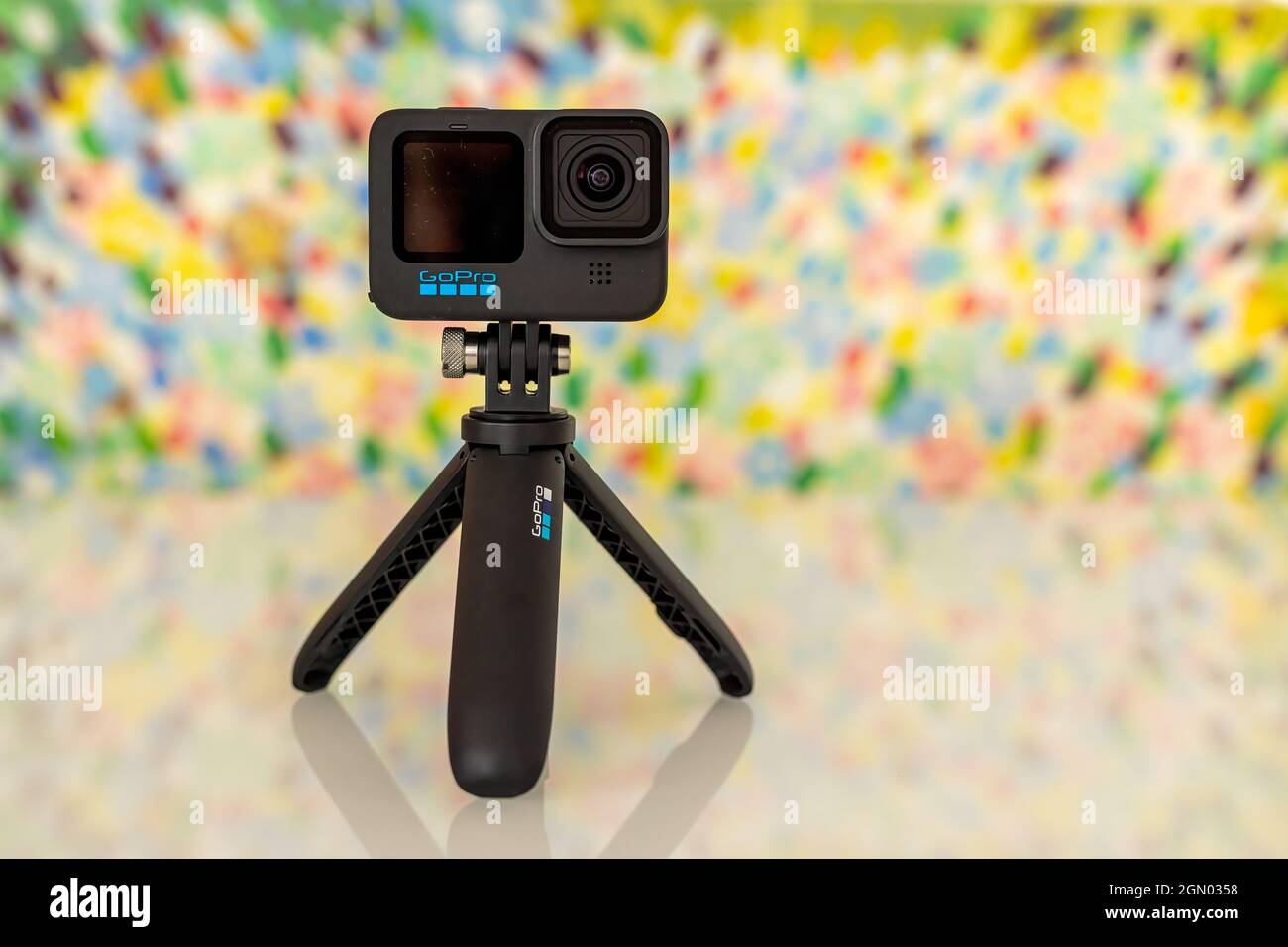 Frankfurt, Germany - 20th September 2021: A german photographer bought ...