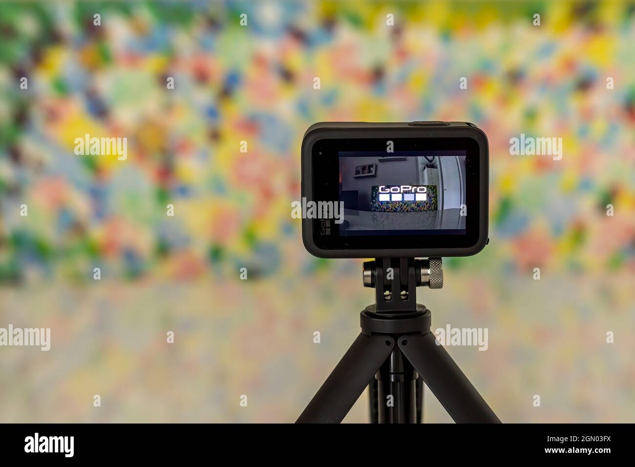 Frankfurt, Germany - 20th September 2021: A german photographer bought ...