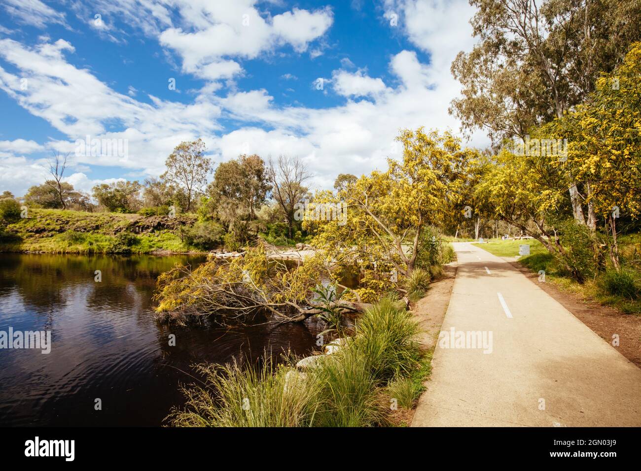 Darebin Parklands in Melbourne Australia Stock Photo - Alamy