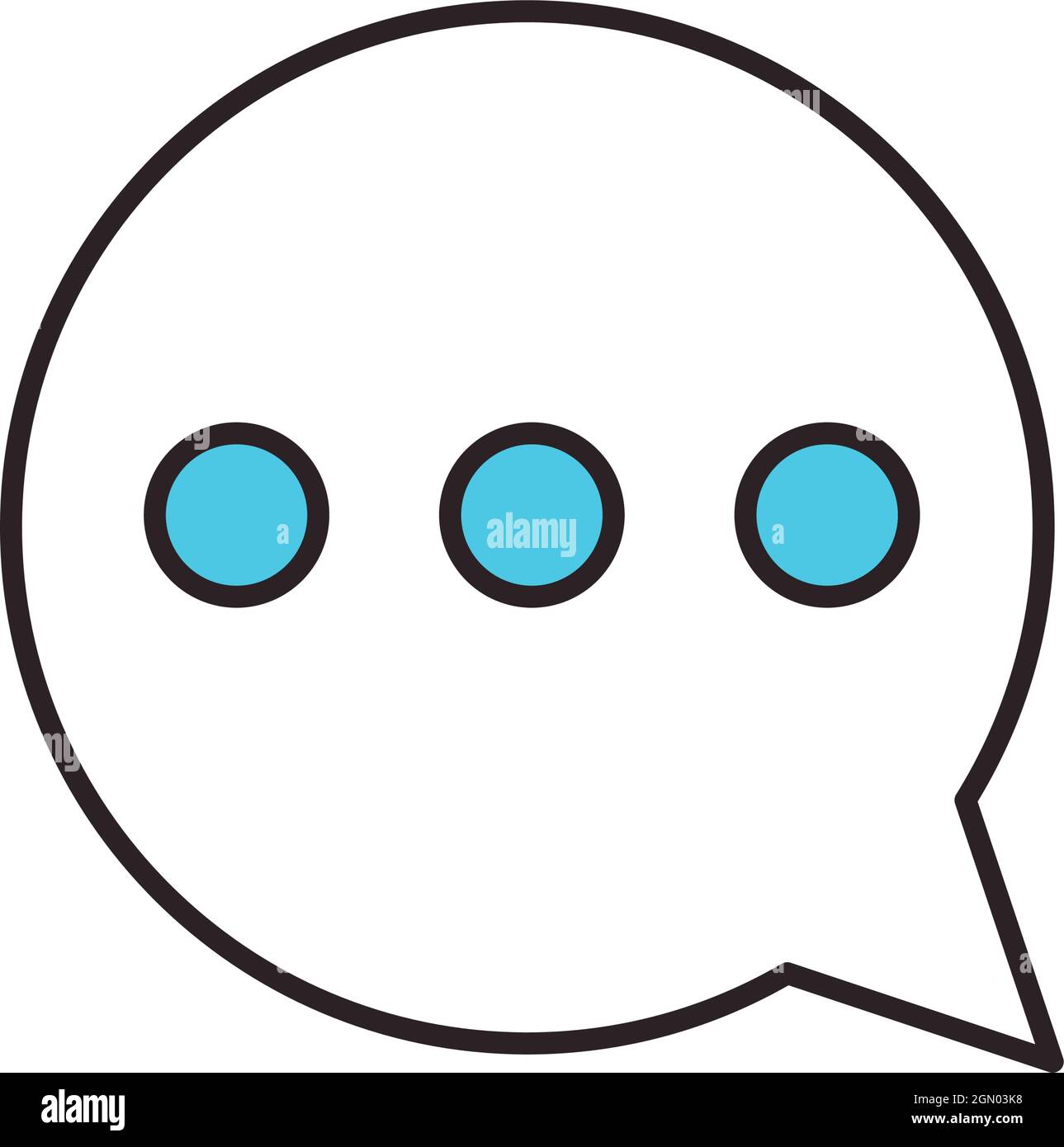 speech bubble message Stock Vector Image & Art - Alamy