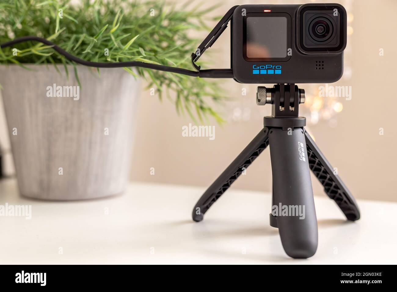 Frankfurt, Germany - 20th September 2021: A german photographer bought ...