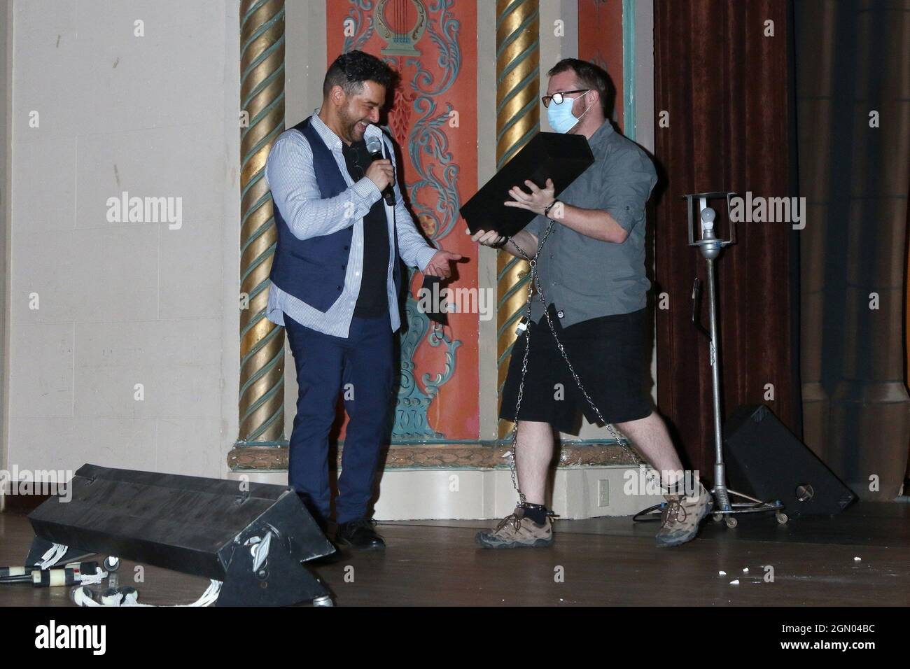 Ron truppa with the wes craven award hi-res stock photography and ...