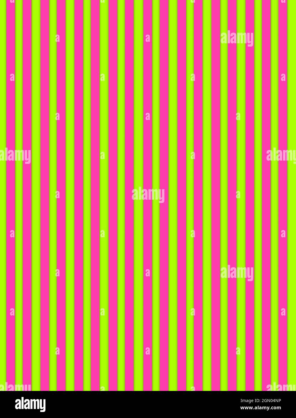 Background image is filled with lines of pink and lime green Stock ...